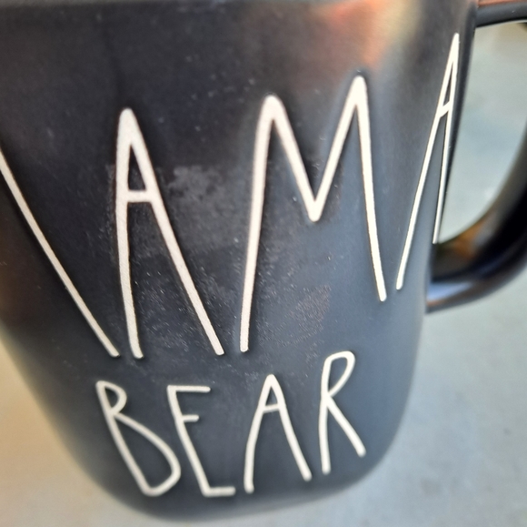 Rae Dunn | Dining | Rae Dunn Black Mama Bear Mug With Cream Color ...